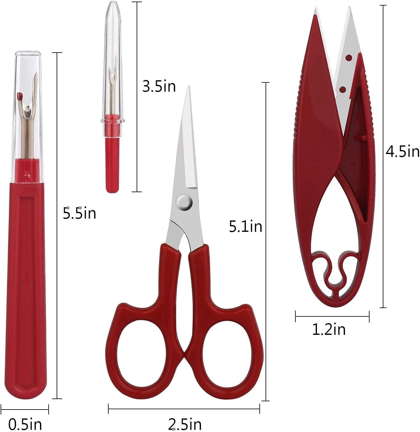 Sewing Seam Ripper & Thread Cutter with Tailors Chalk Fabric Markers ...