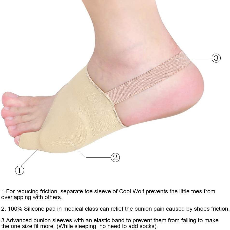 Bunion Corrector and Toe Straightener - Large Bunion Pads for Pinky Toe ...