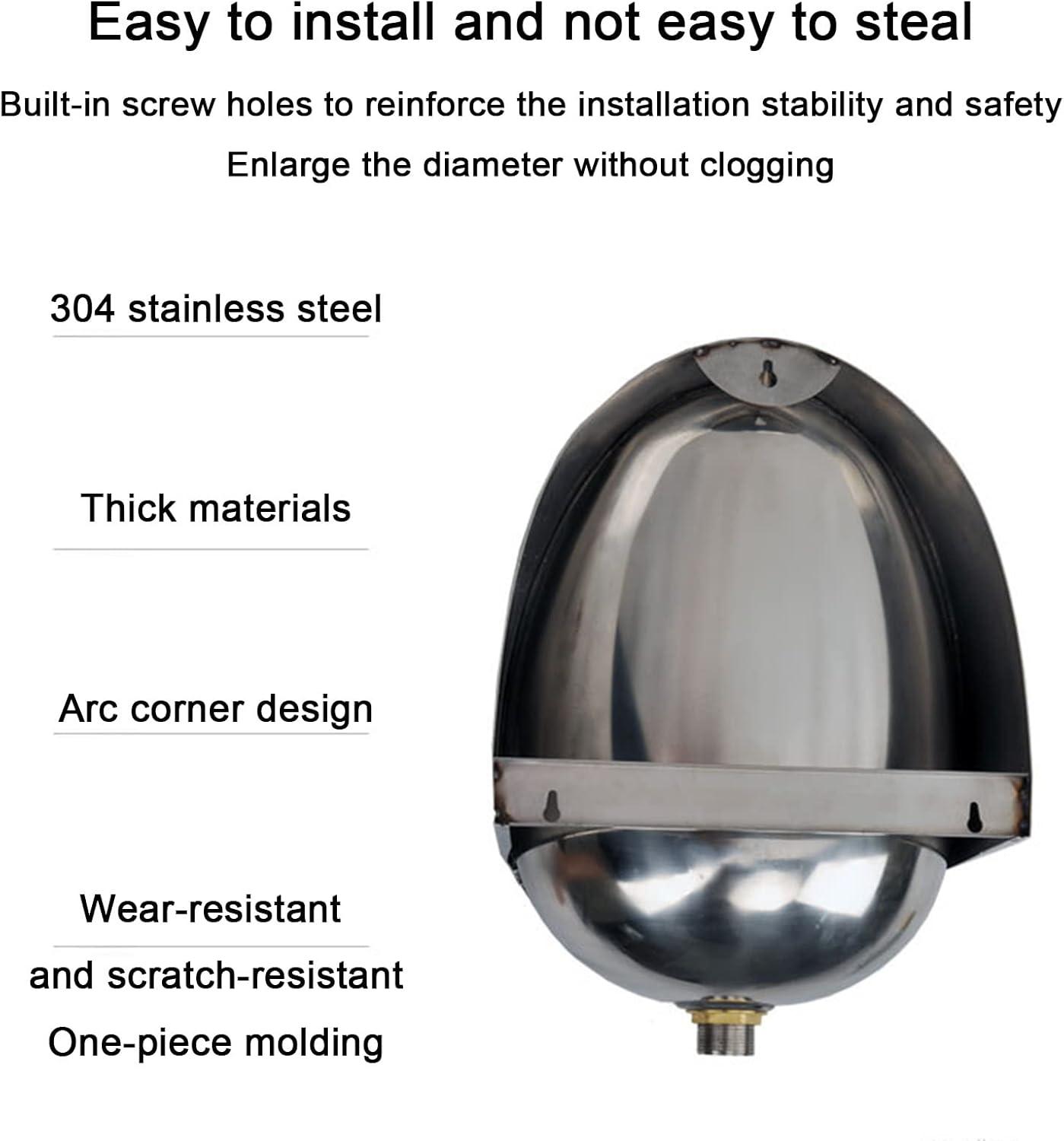 Wall-Mounted Automatic Flushing Urinal Commercial Bathroom Urinal ...