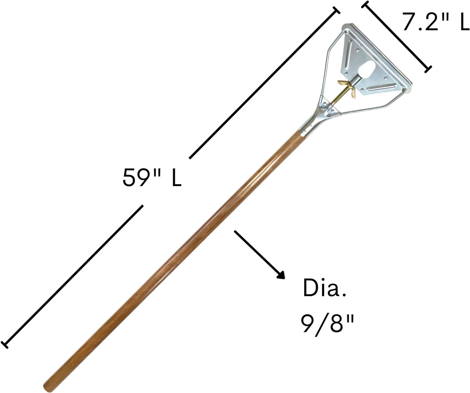 ILOT 59 Commercial Mop Stick Quick Change Handle Pack of 2 - Industrial ...