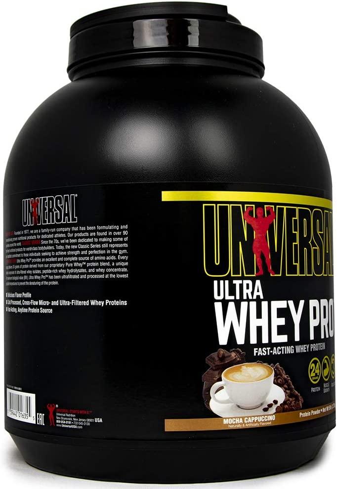 Universal Nutrition Ultra Whey Pro Protein Powder - Mocha Cappuccino 5 ...