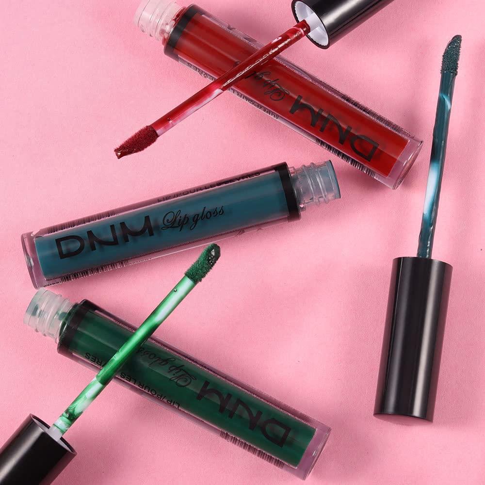 AMY'S DIARY 3Pcs Dark Green Cherry Red Matte Lipstick Set | Long ...