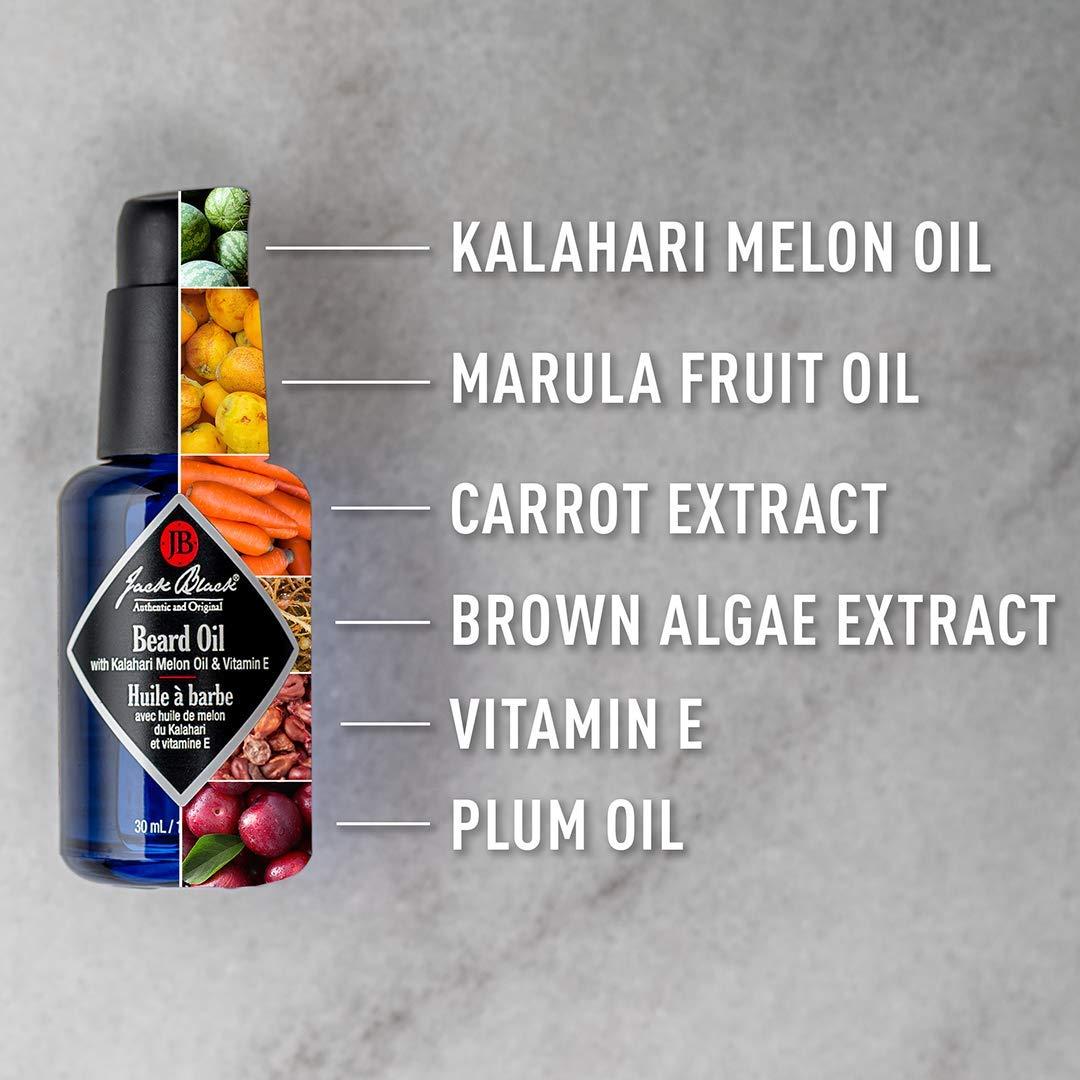 Jack Black Beard Oil 1 Fl Oz - Nourishing Beard Care for Men | Buy Now ...