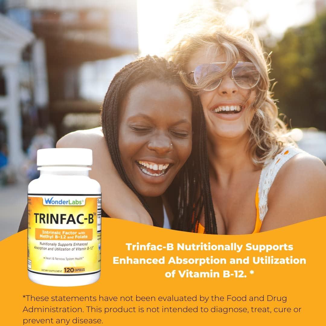 Intrinsic Factor with Folic Acid and Vitamin B-12 1000mcg - 120 ...