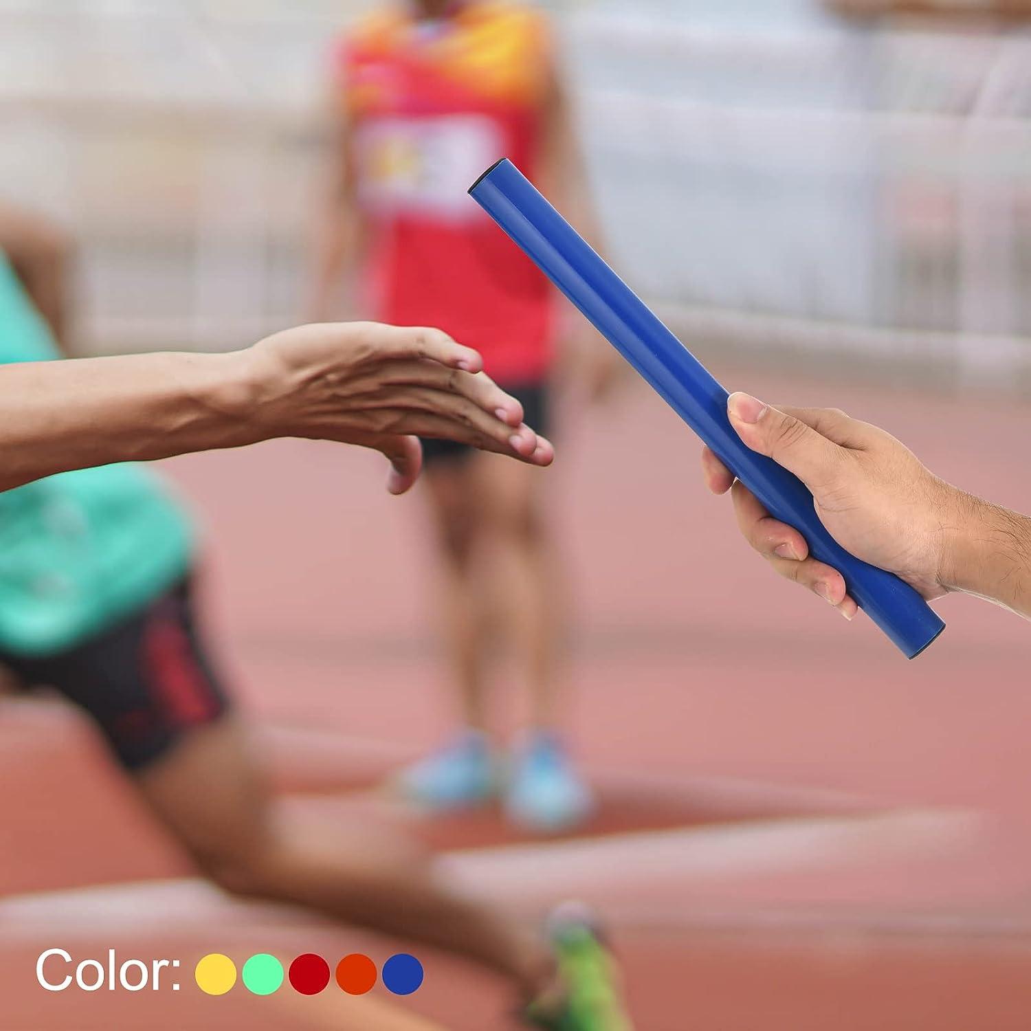 Junior Relay Track Batons - Outdoor Athletics Sport Game Tool - Yellow ...