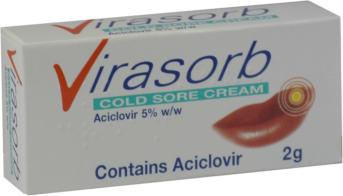 5 x Virasorb 2g 5% Cold Sore cream (5 Packs) | Buy Now with Express ...