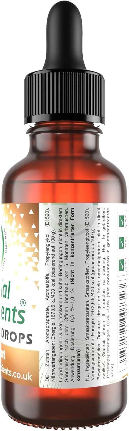 Walnut Flavour Drop 1 Litre - Highly Concentrated Vegan & Gluten-Free ...