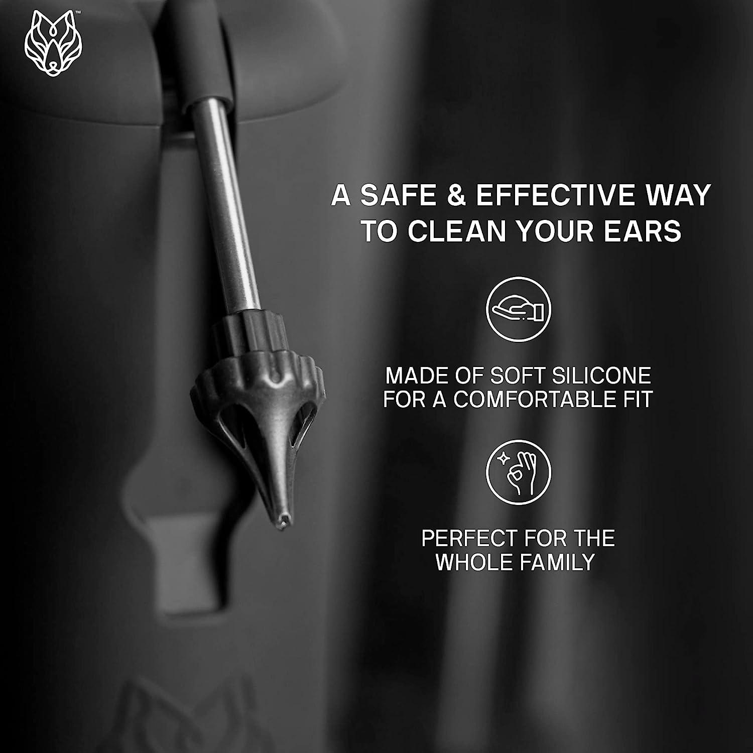 Wush Water Powered Ear Cleaner by Black Wolf - Electric Triple Jet ...