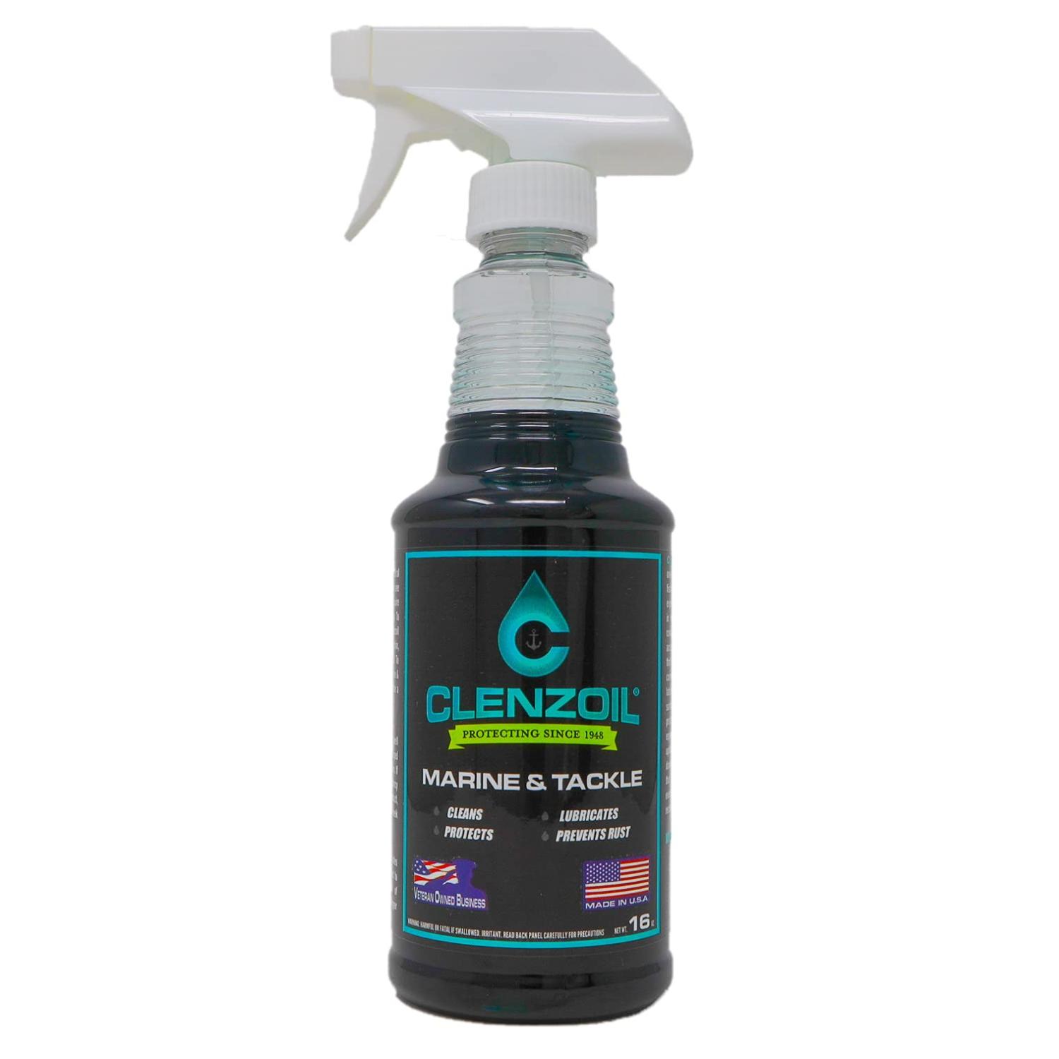 Clenzoil Marine & Tackle Rust Prevention Spray | 16 oz. | Cleaner ...