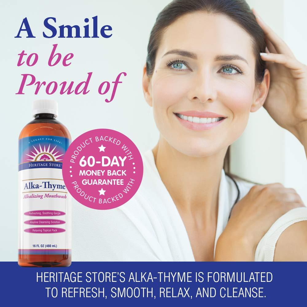 Heritage Store Alka-Thyme 16 Ounce - Natural Alkalizing Formula | Buy ...