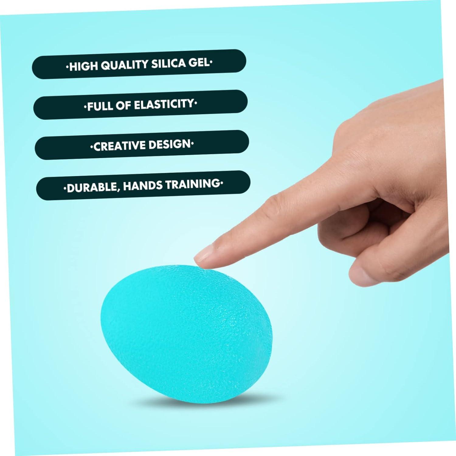 Toddmomy 4-Piece Handle Grip Balls - Hand Strength Training & Massage ...