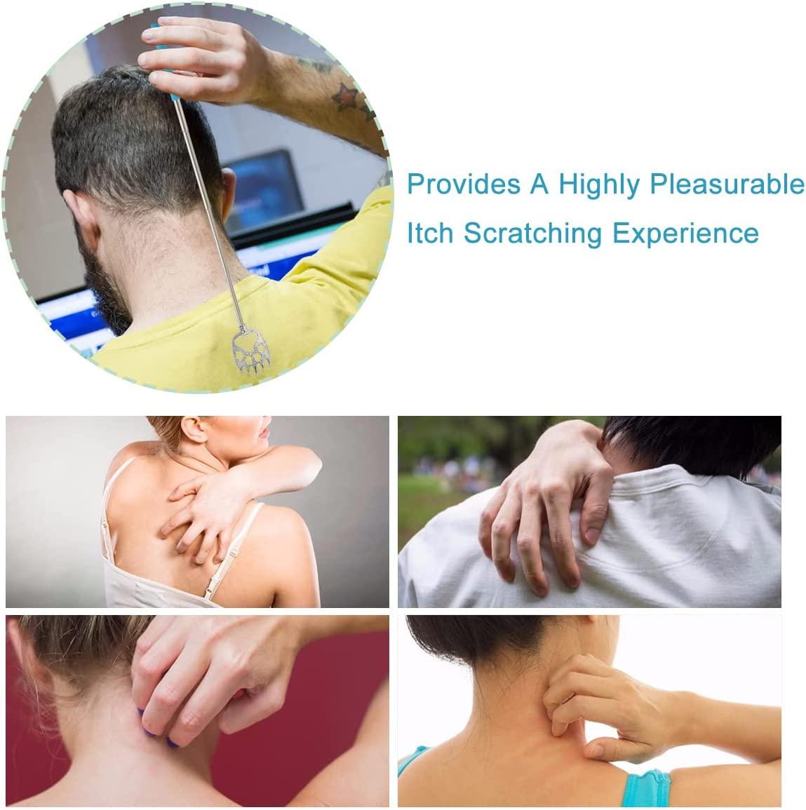 (4-Pack) Plazuria Portable Extendable Telescopic Bear Claws Metal Back ...