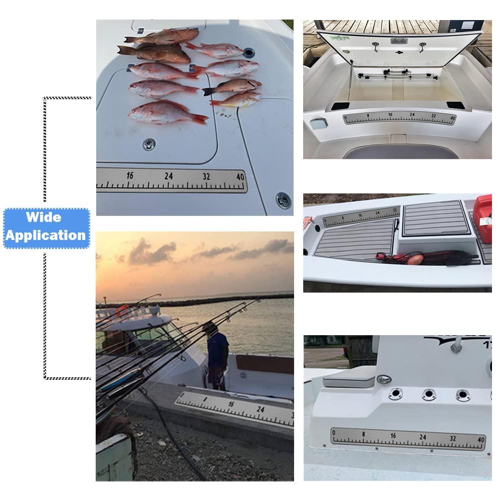 40in EVA Foam Fish Measuring Ruler with Self-Adhesive Backing - Fishing ...