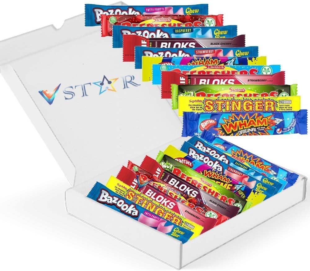 10 x Amazing Flavours Random Chew Bar Sweet Selection Box | Buy Now ...