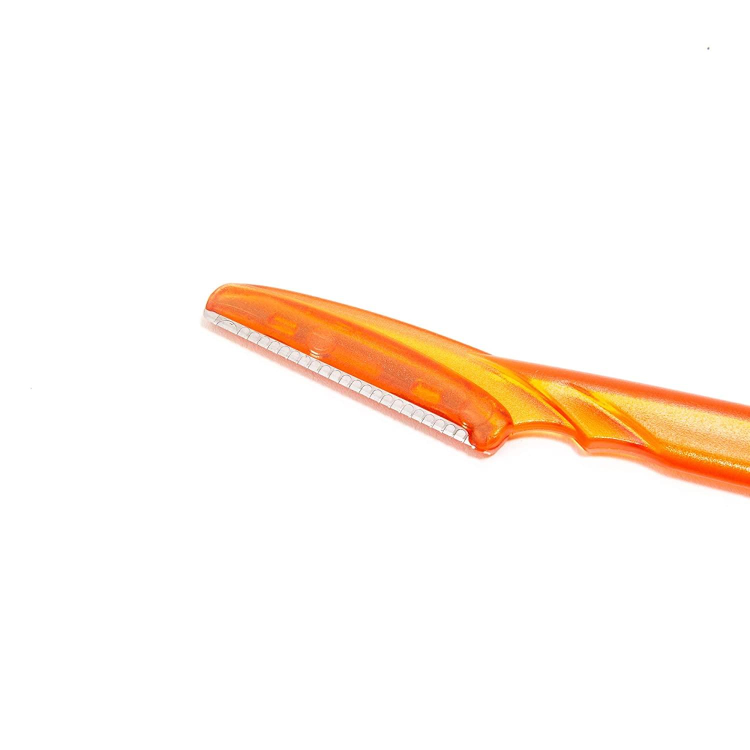 Almost Famous Women's Face Exfoliator Beauty Razors - Orange 3 Pack for ...