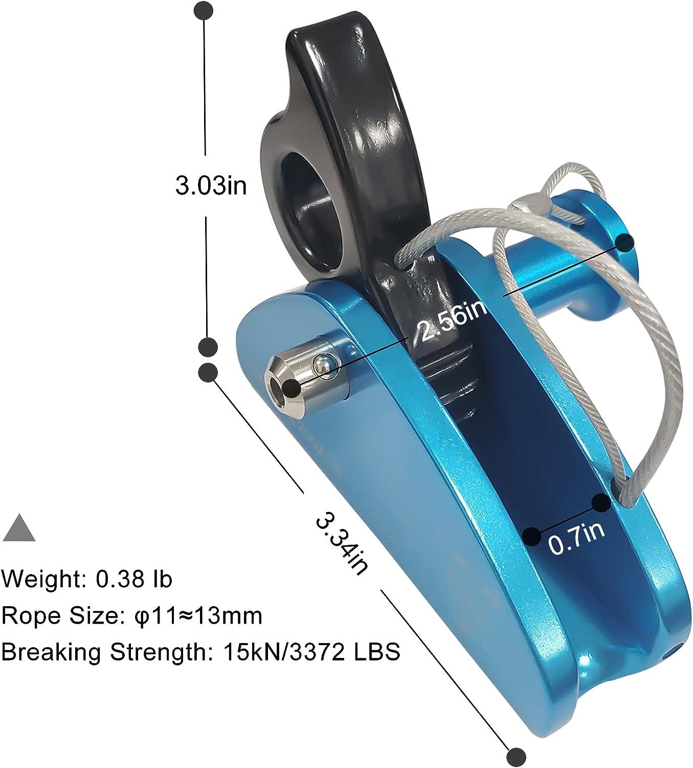 S.E.PEAK 15kN Rope Grab CE Certified Fall Arrestor Ascender | Self ...