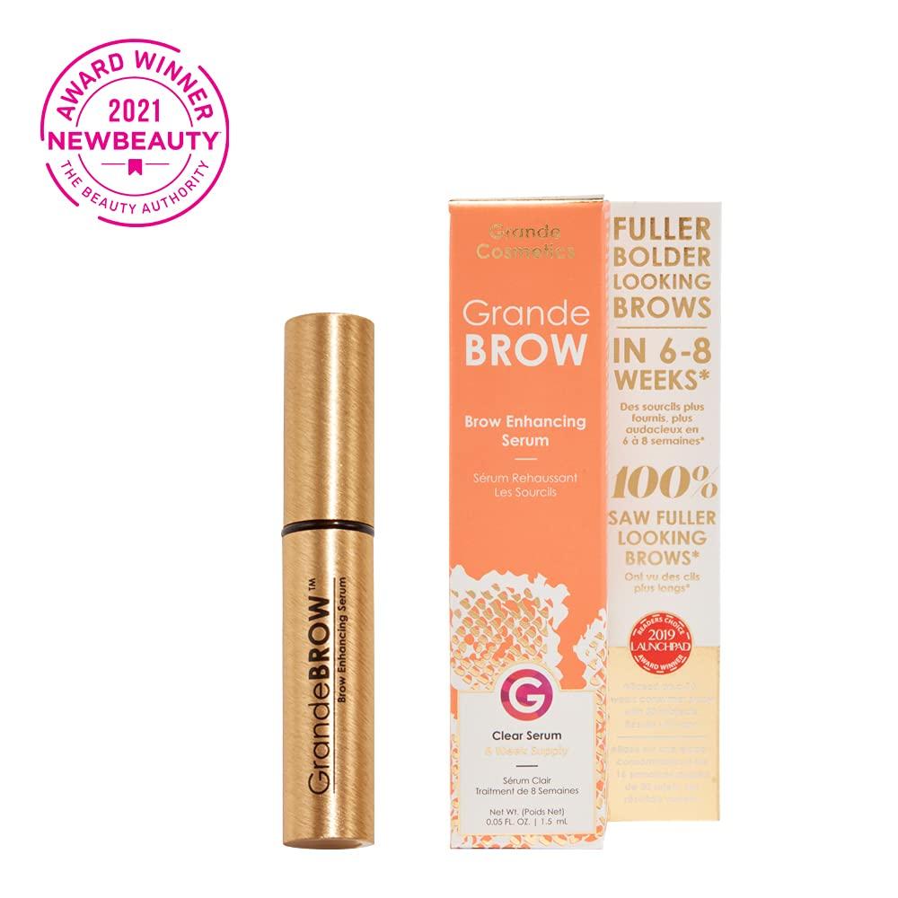 Grande Cosmetics GrandeBROW Brow Enhancing Serum - Promotes Full & Bold ...