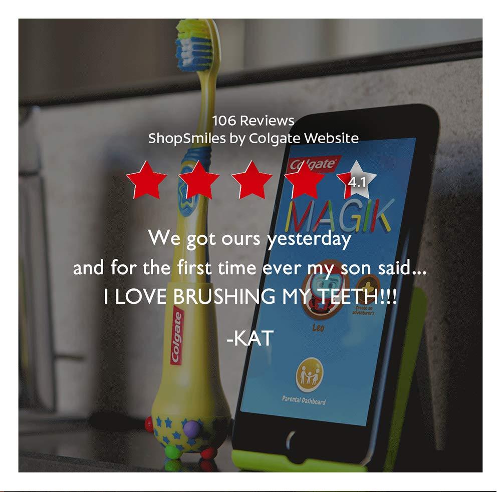 Colgate Magik Smart Toothbrush for Kids - Yellow, 3 Piece Set | Buy Now ...