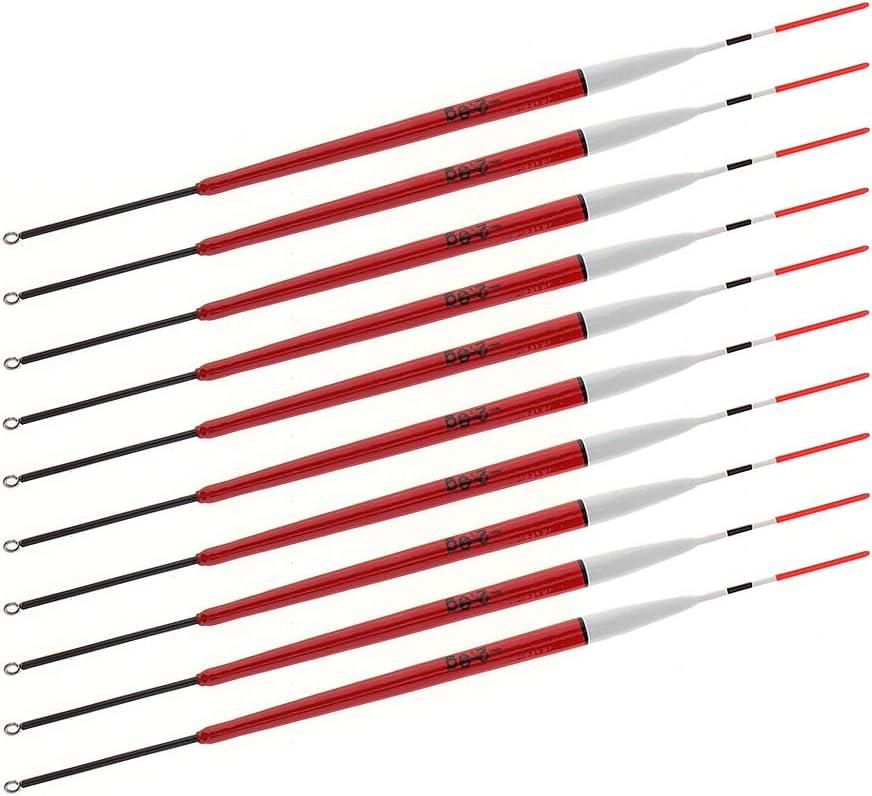 Origlam 10-Pack Red Fishing Floats - 2g Pole Float Set for Tackle and ...