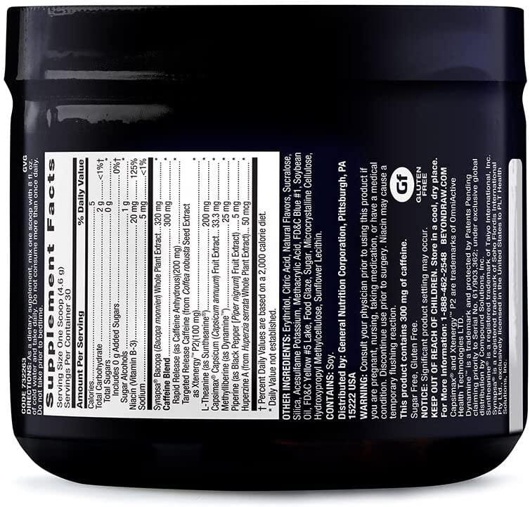 BEYOND RAW Burn MF | Metabolic Formula Thermo Activator | Pre Workout ...