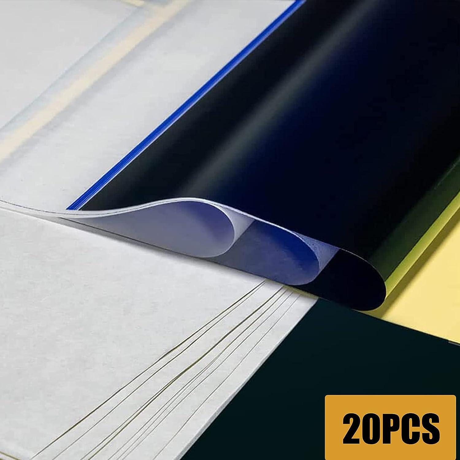 LEEYUKA Tattoo Skin Practice Kit with 30 Fake Skins & Stencil Paper ...