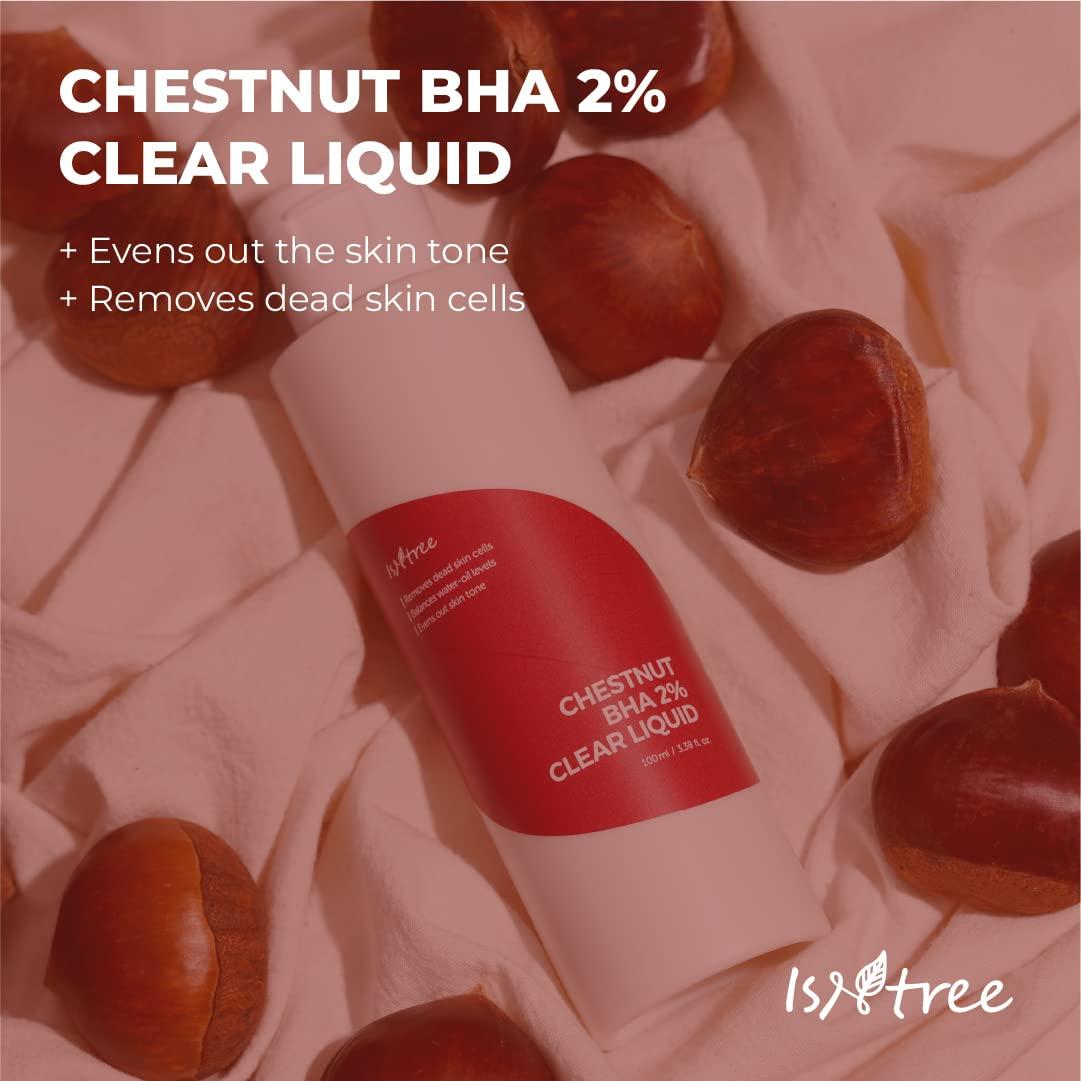 ISNTREE Chestnut BHA 2% Clear Liquid 100ml - Pore Care with BHA and ...
