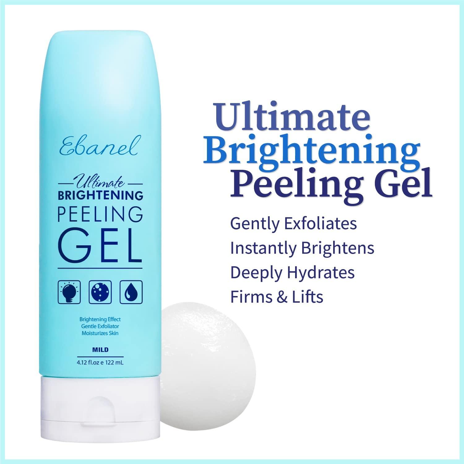 Ebanel Exfoliating Face Scrub with Aloe, Honey & Peptides 4.12 oz ...