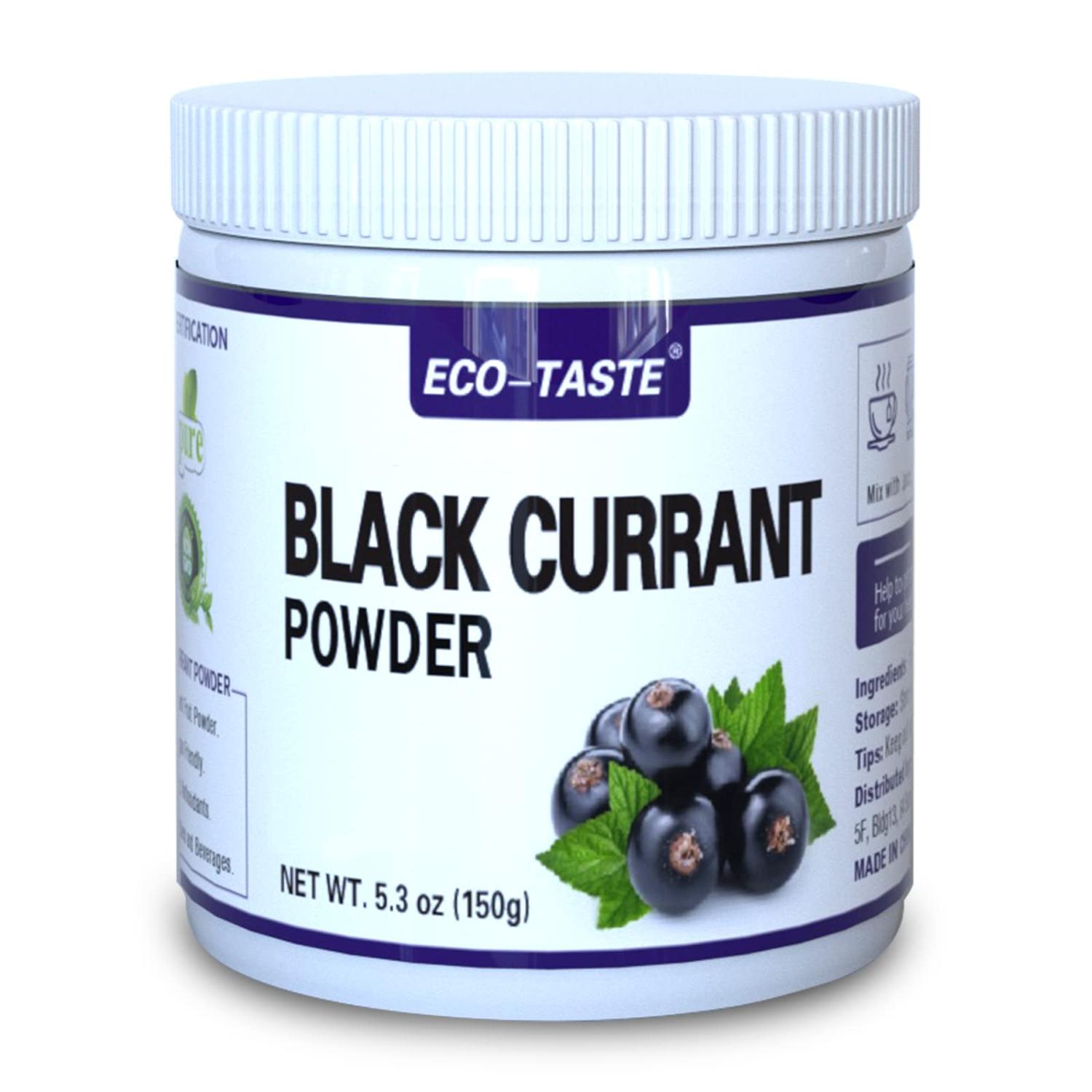 Organic Black Currant Powder - 5.3oz - Rich in Vitamin C & Anthocyanin ...