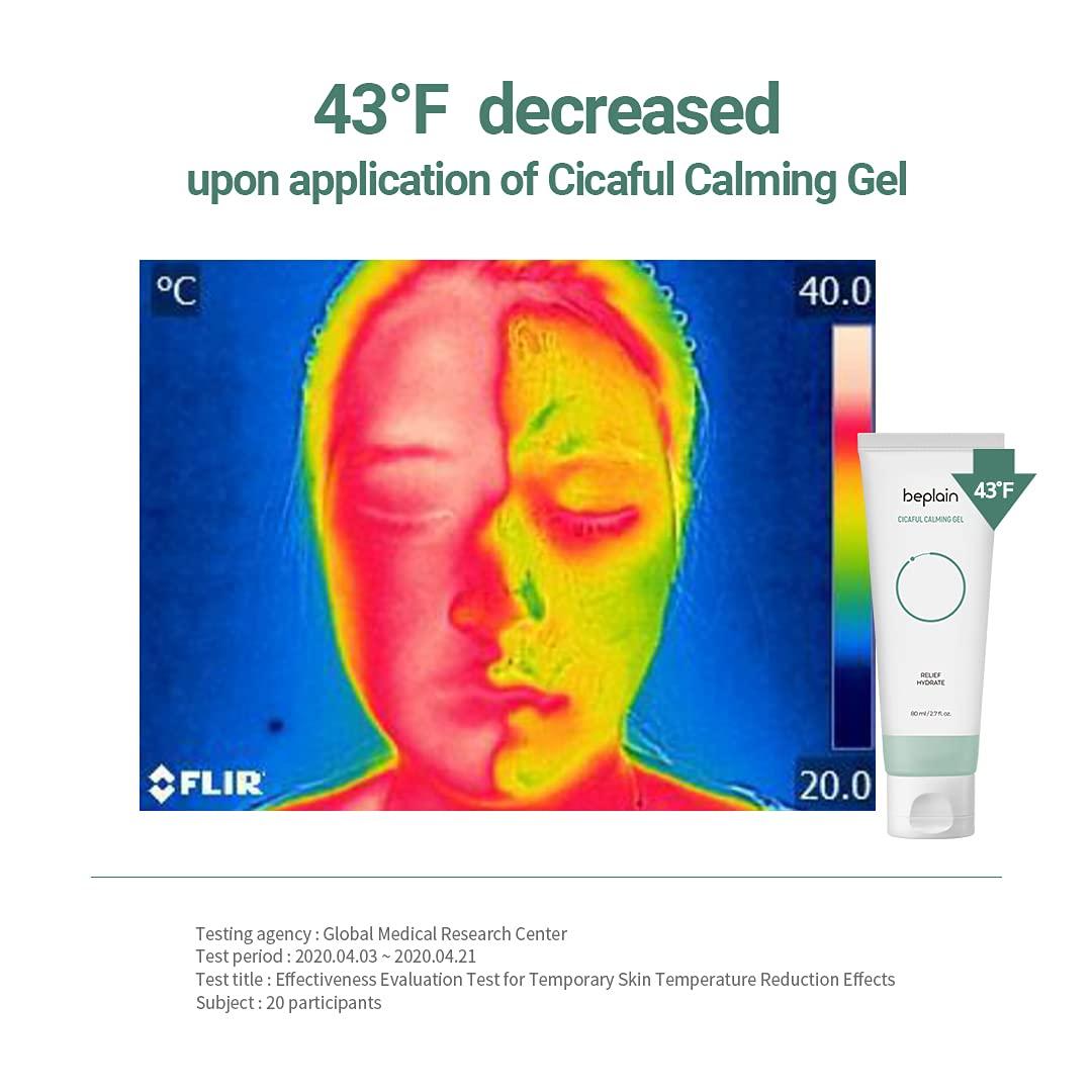 Beplain Cicaful Calming Gel 2.7 fl oz | Soothing Relief for Sensitive ...