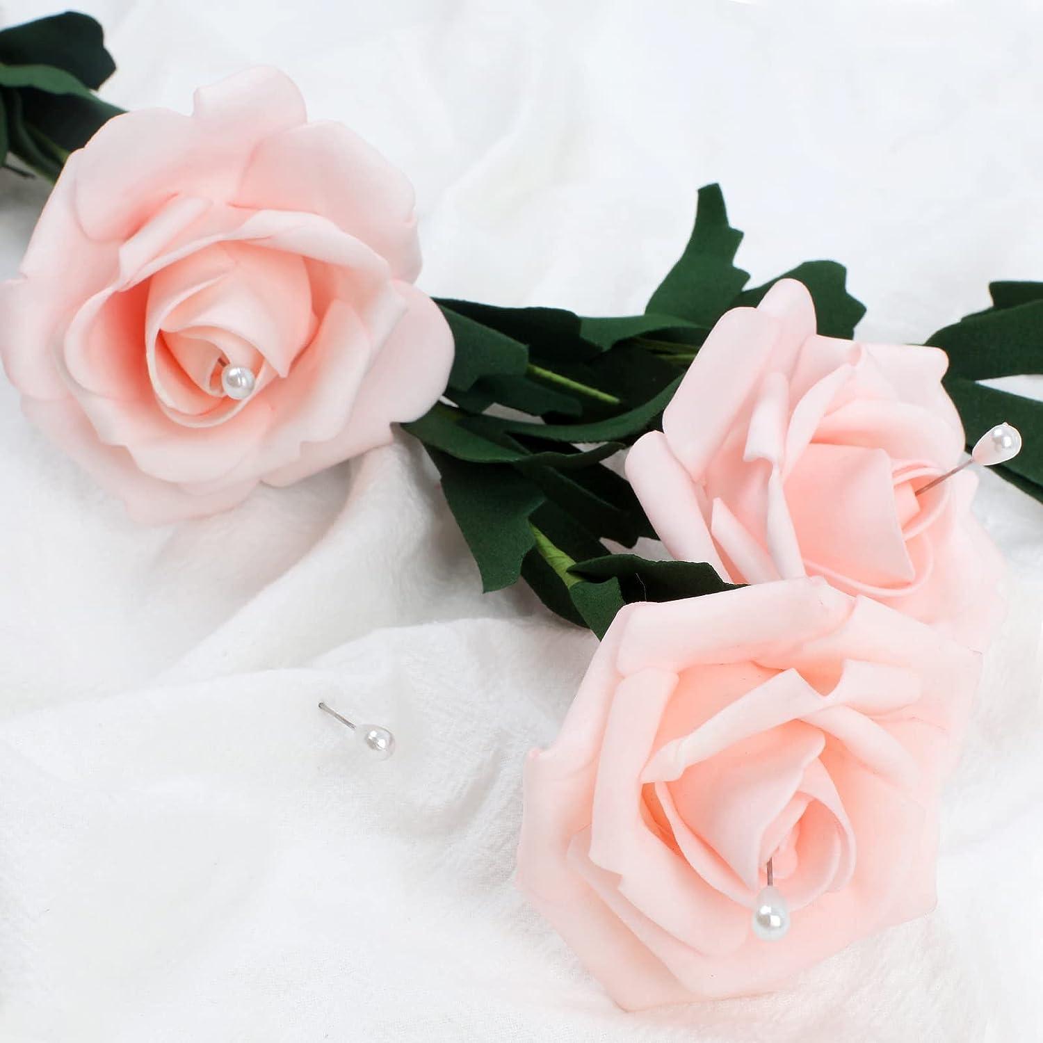 White Pearl 220p Corsage & Boutonniere Pins for Wedding Bouquets & DIY ...