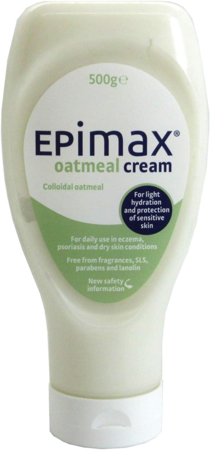 2 x Epimax Oatmeal Cream 500g - Soothing Relief for Eczema & Psoriasis | Buy Now with Express ...