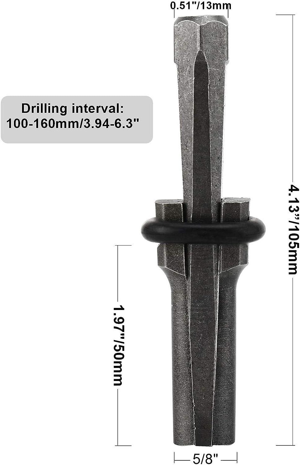 HighFree 10PCS Rock Wedge & Feather Shims 5/8 Concrete Marble Granite ...