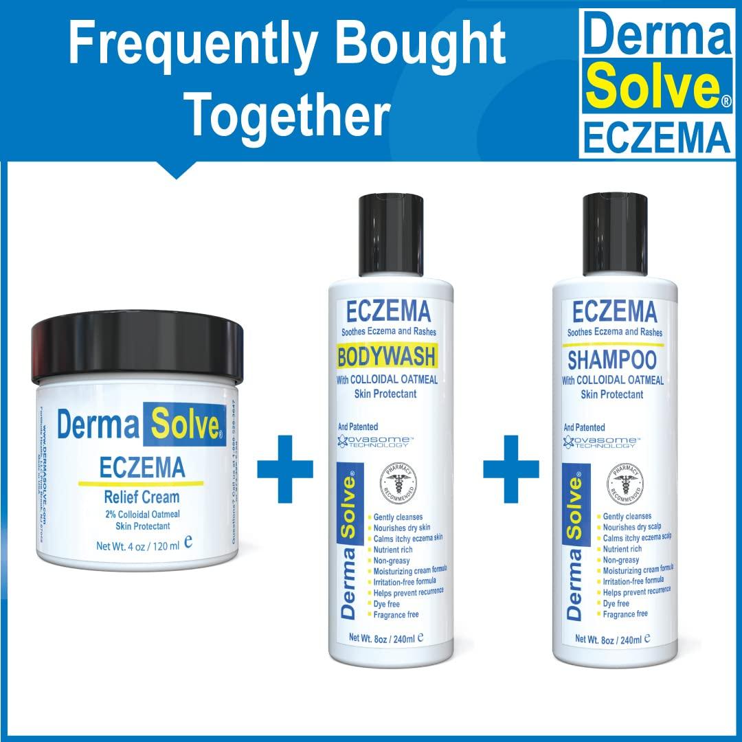 DermaSolve Eczema Relief Shampoo (2-Pack) for Scalp & Dandruff ...