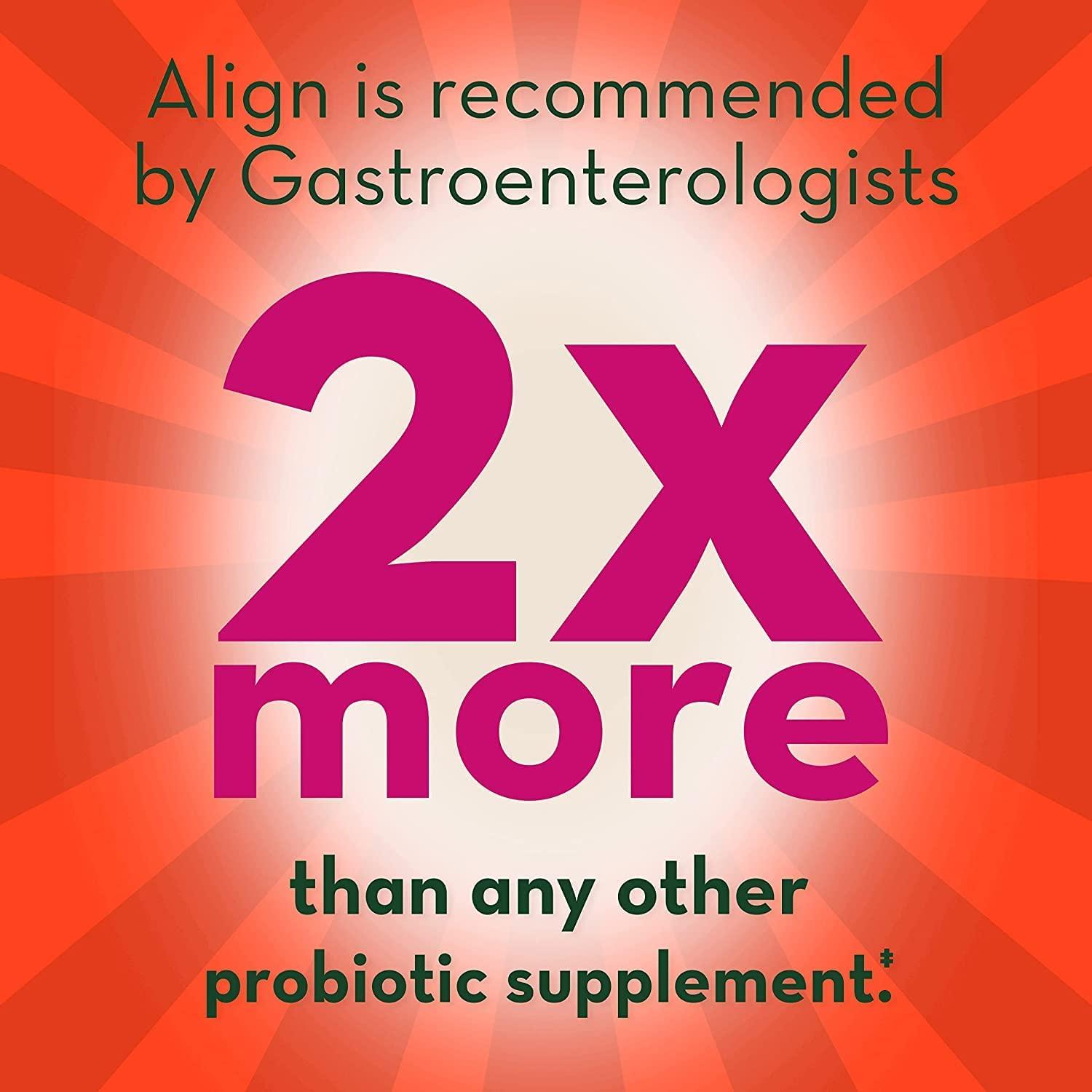 Align Women's Dual Action Probiotic for Occasional Abdominal Discomfort ...