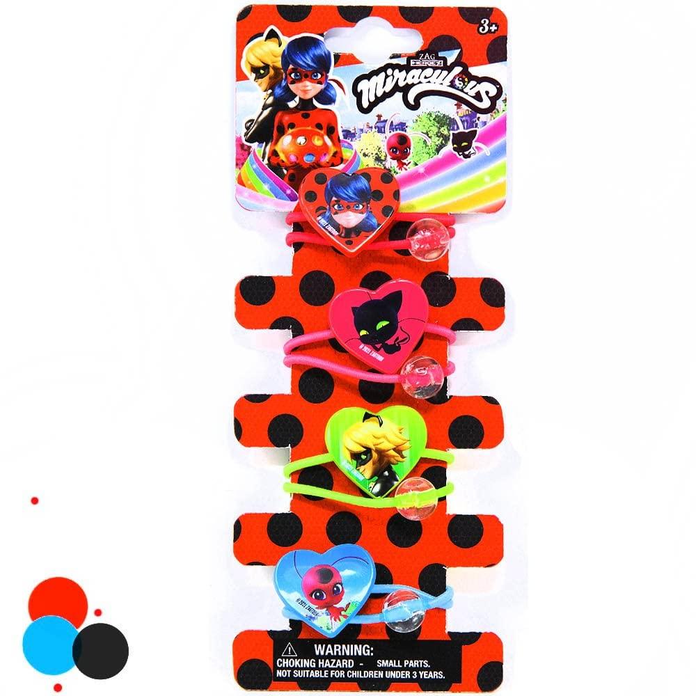 Miraculous Ladybug Hair Accessories Set - Complete Bundle for Girls ...