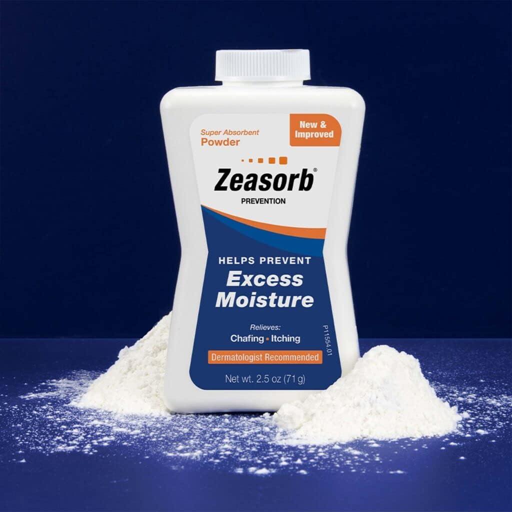 Zeasorb Excess Moisture 2.5 Oz (Pack of 2)