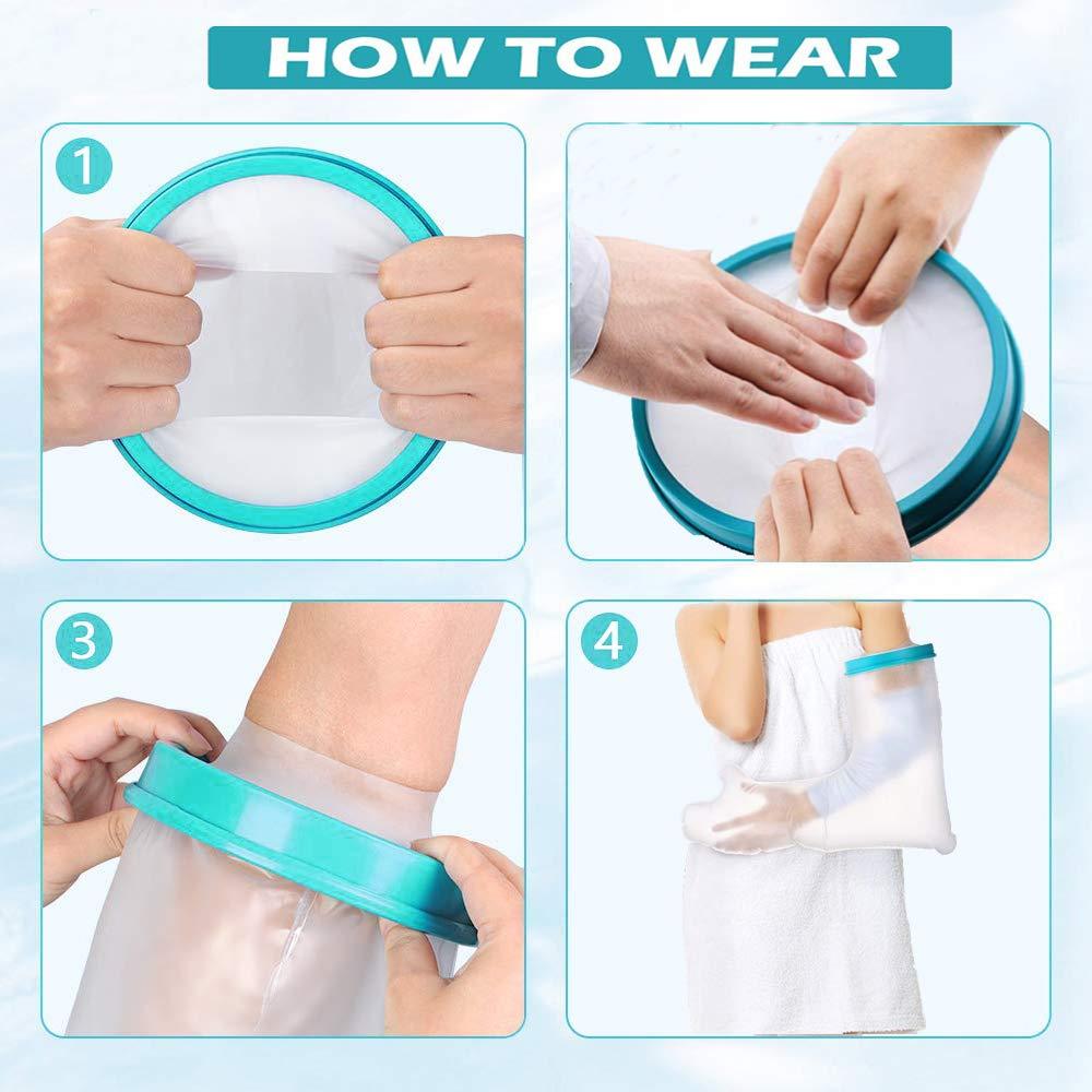 Waterproof Arm Cast Cover for Shower - Reusable Adult Arm Protector ...