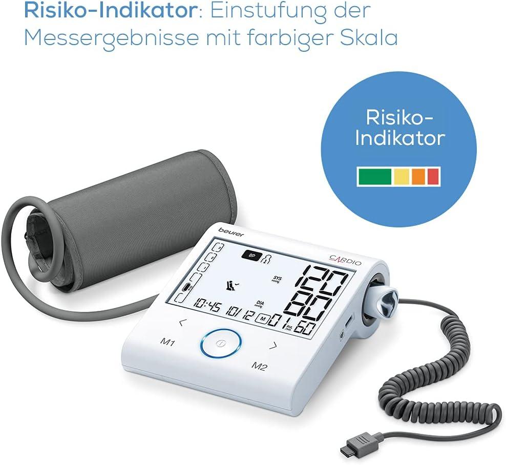 Beurer BM 96 Cardio Blood Pressure Monitor with ECG - Atrial ...