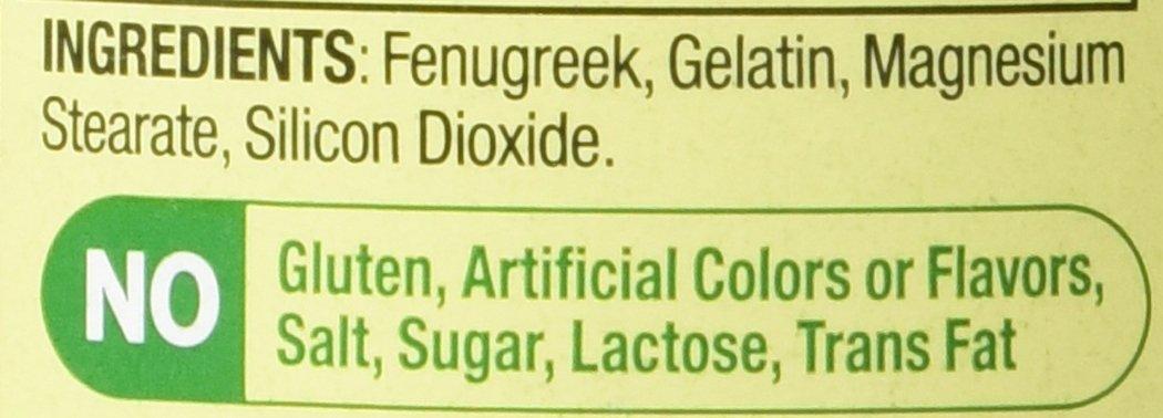 Spring Valley Fenugreek Capsules - 610mg (100 Count) | Pure and Natural ...