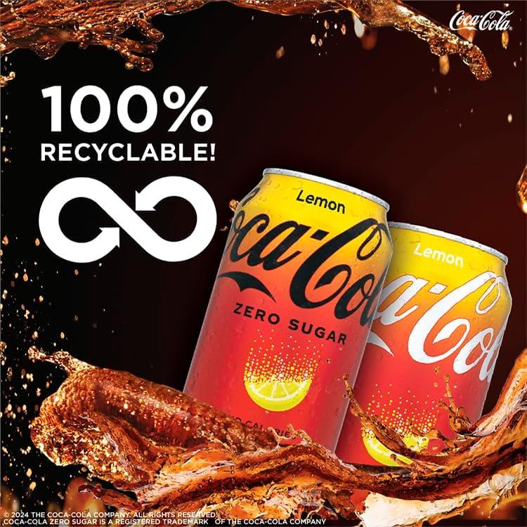 Coca-Cola Lemon 8 x 330ml: Refreshing Citrus Twist - Buy Now! | Buy Now ...