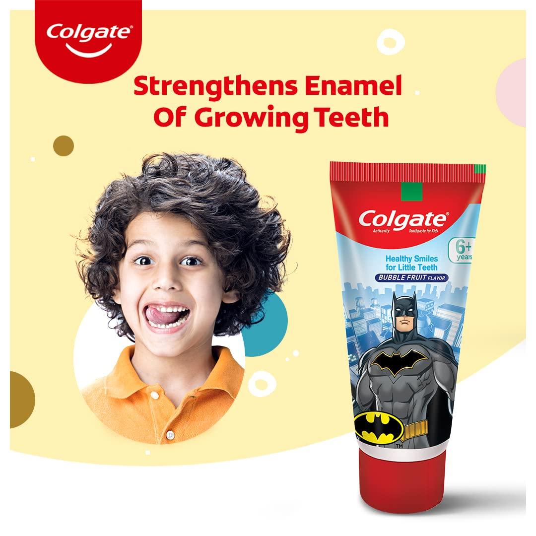 Colgate Kids Spiderman Blue Toothpaste 80g - Dental Care for Children ...