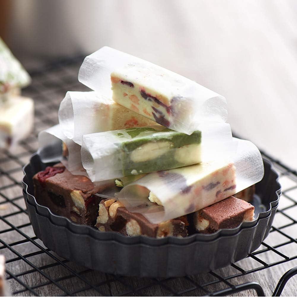 Wafer Paper-500Pcs Nougat Paper Edible Rice Wafer Paper Handmade Candy ...