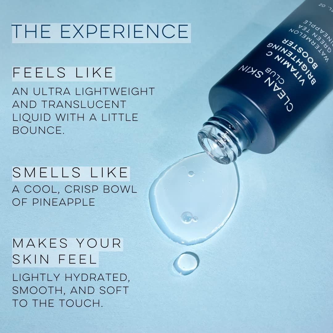 Clean Skin Club Vitamin C Serum - Anti Aging Brightening Booster with ...