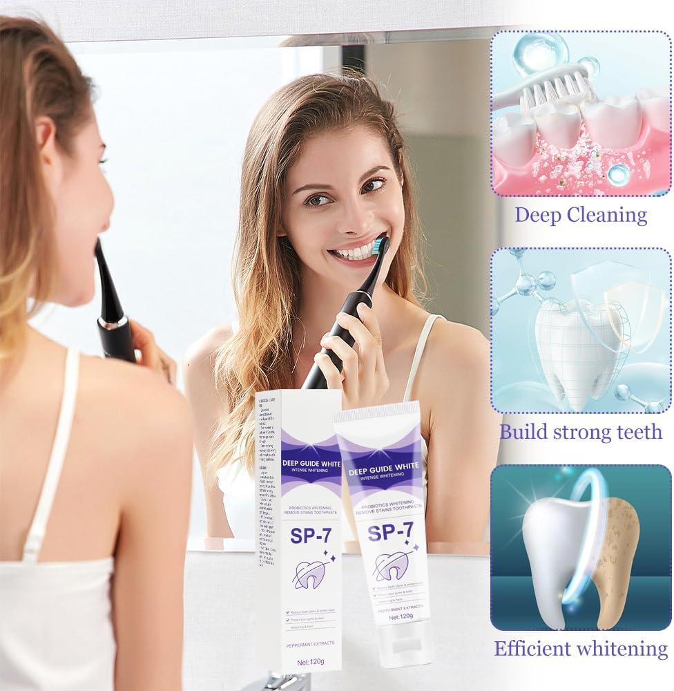 Probiotic Toothpaste for Brightening & Stain Removal | Deep Clean Fresh ...