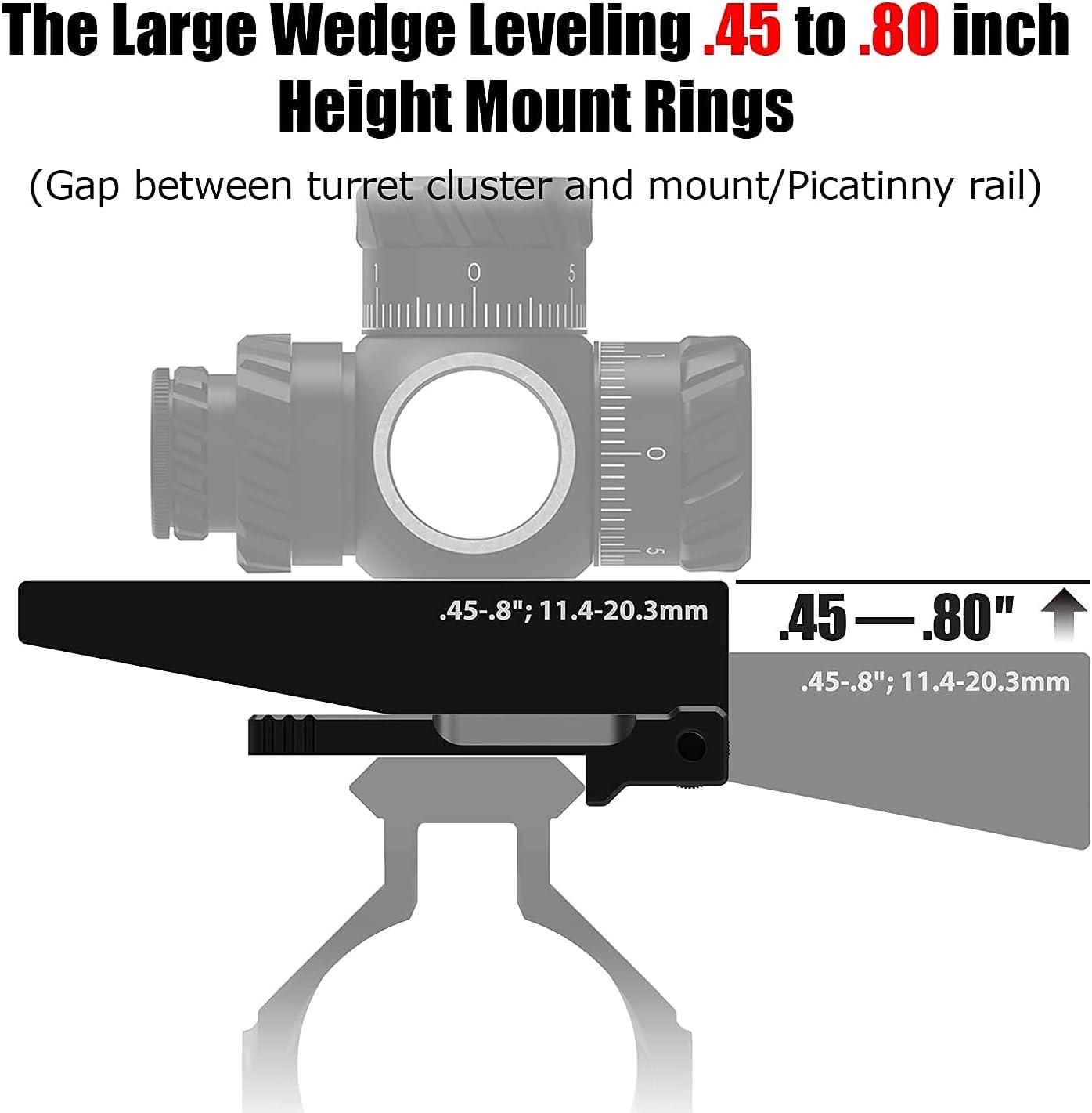 Optic Leveler Combo - Scope Leveler for Precise Scope Alignment in ...