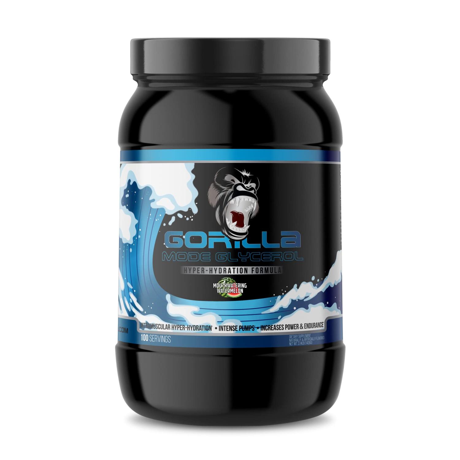 Gorilla Mode Glycerol Pre-Workout - Hydrating Formula for Intense Pumps ...
