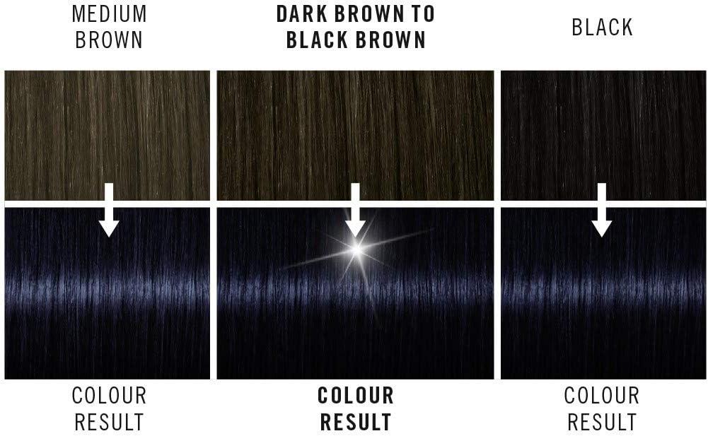 Schwarzkopf Live Men Permanent 090 Blue Black Hair Colour - Fade ...