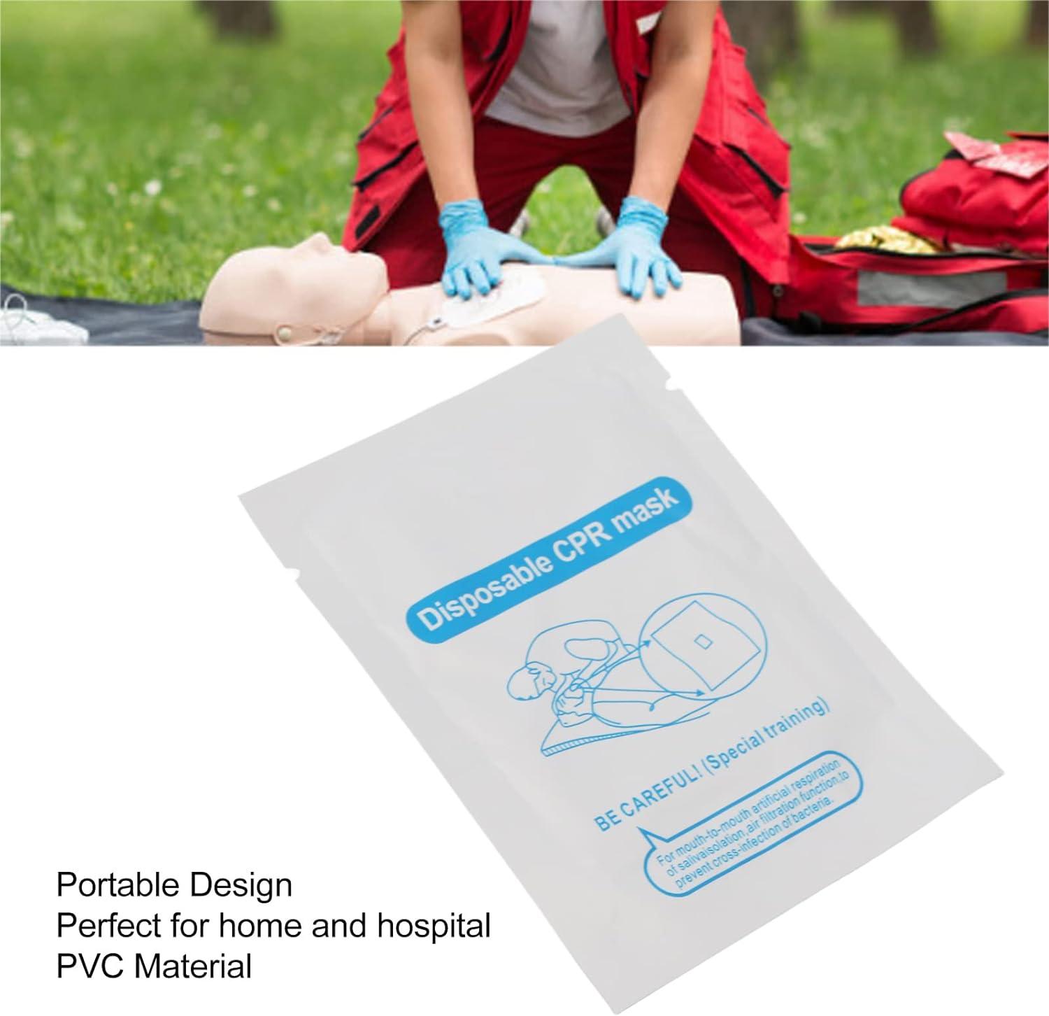 20pcs Cardiopulmonary Resuscitation Barrier - Safe Cover for CPR in ...