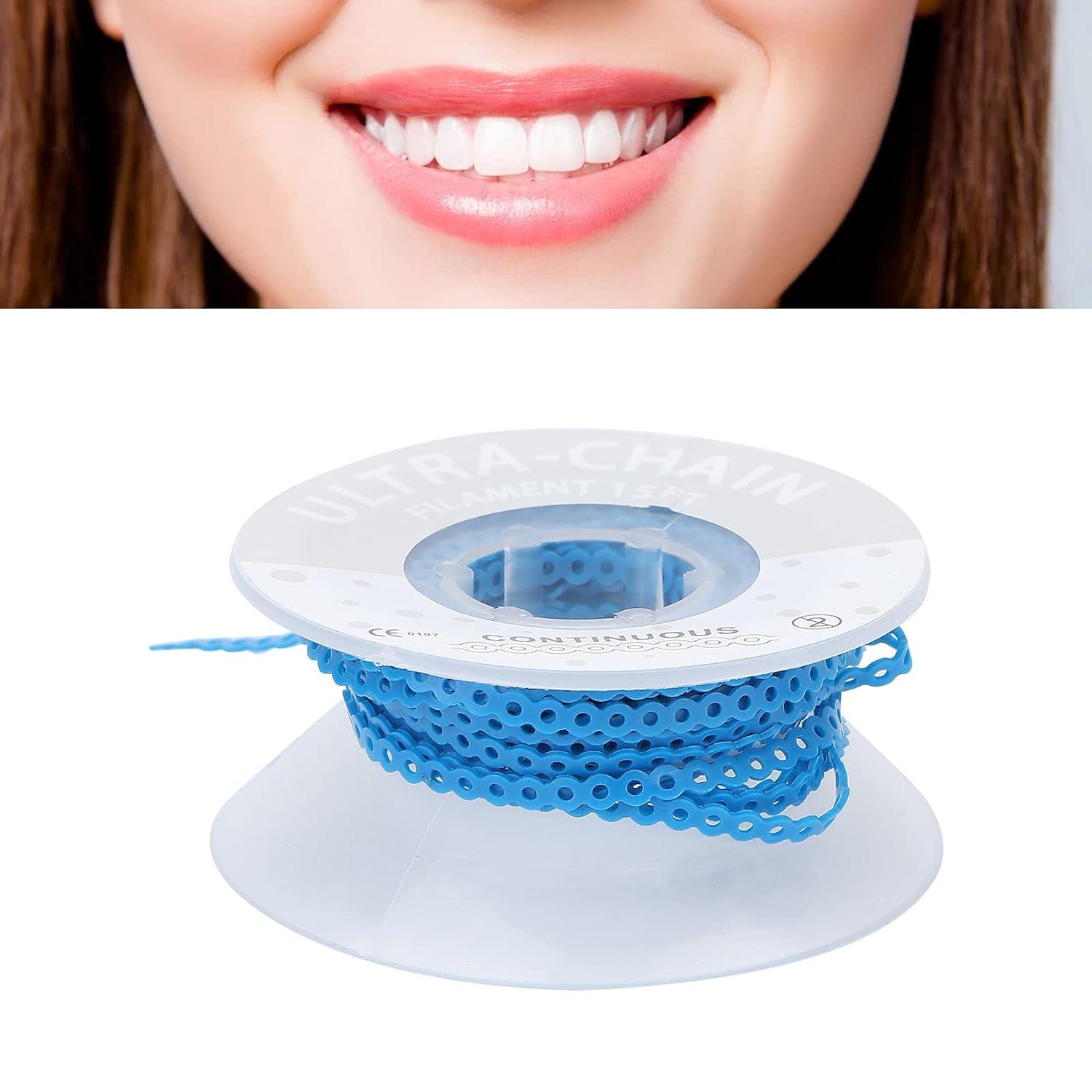 Buy Blue Elastic Orthodontic Rubber Arches & Chains | Premium Dental ...