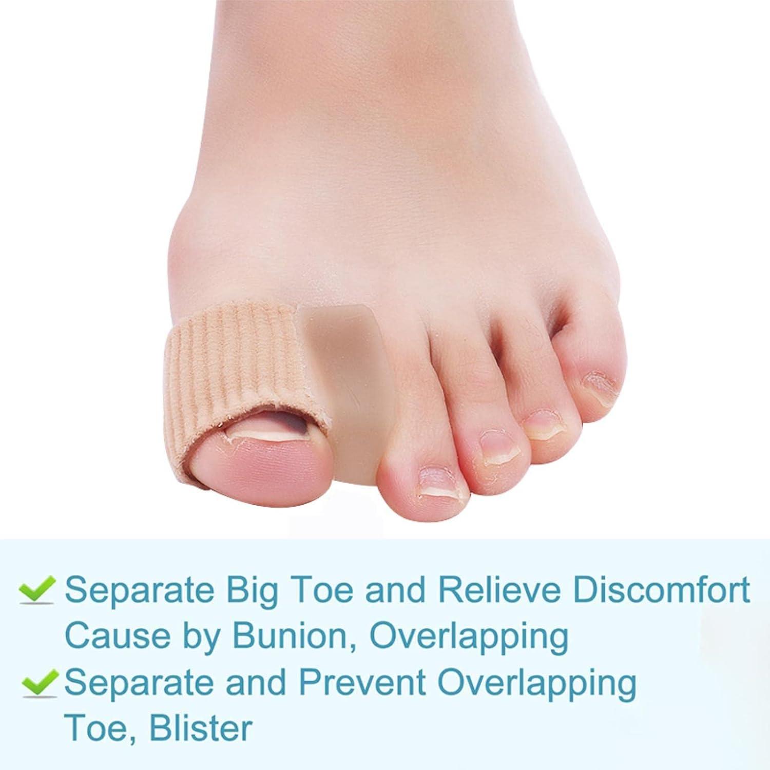 Haosem Toe Spreader - Pain Relief for Bale & Overlapping Toes | 2-Piece ...